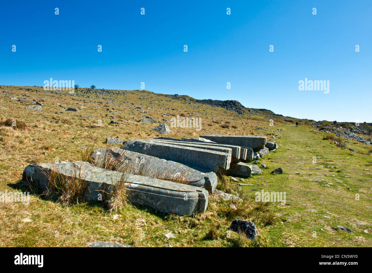 Swelltor Quarries on the Western Edge of the Dartmoor National Park ...