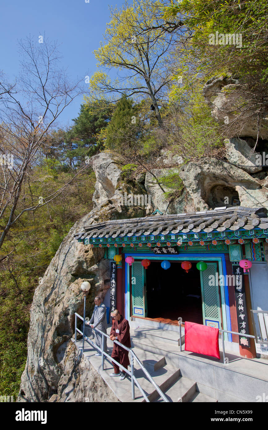 South Korea, North Gyeongsan Province, Gyeongju area, Golgulsa Buddhist ...