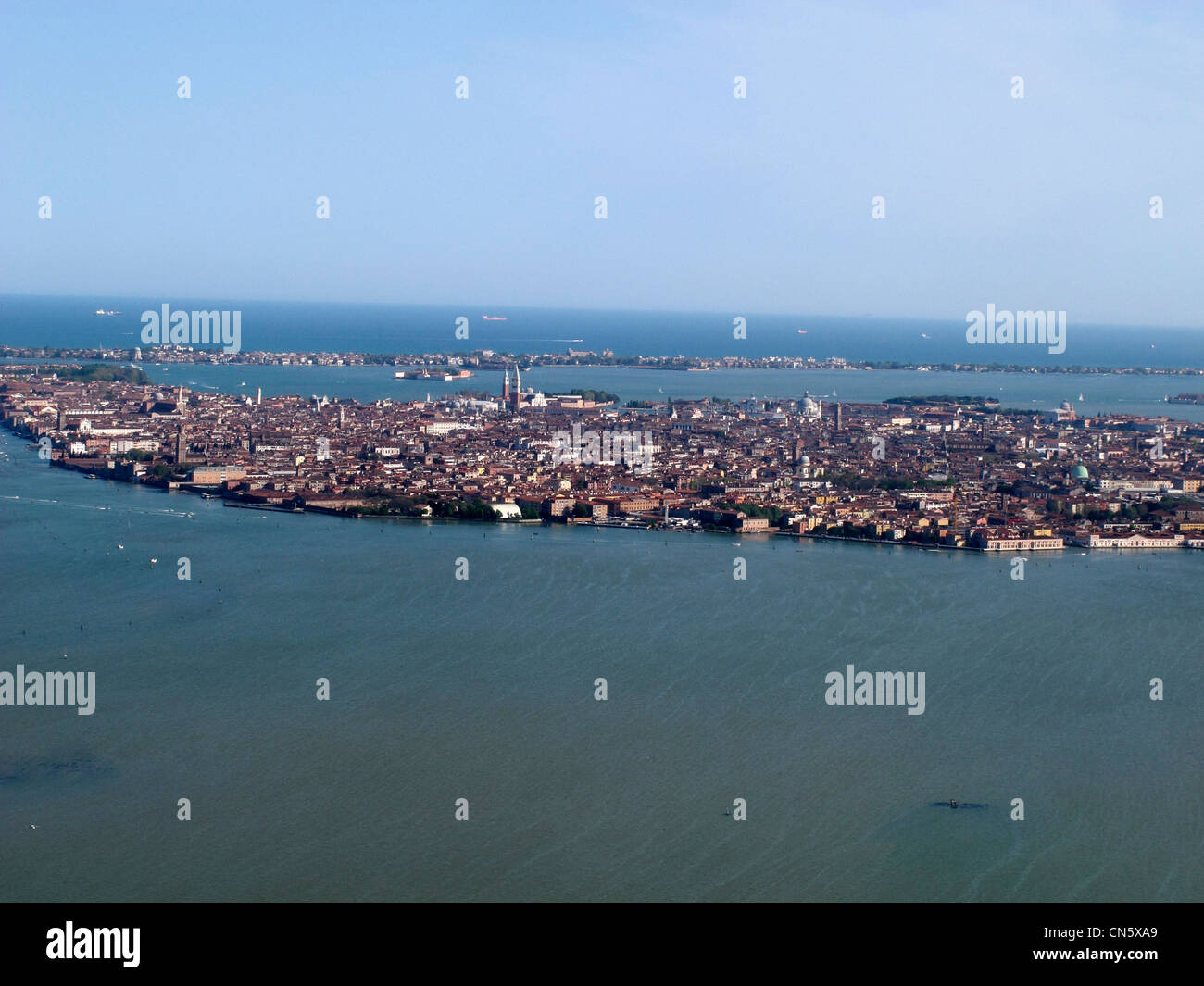 Venice aerial italy not night not brano hi-res stock photography and ...
