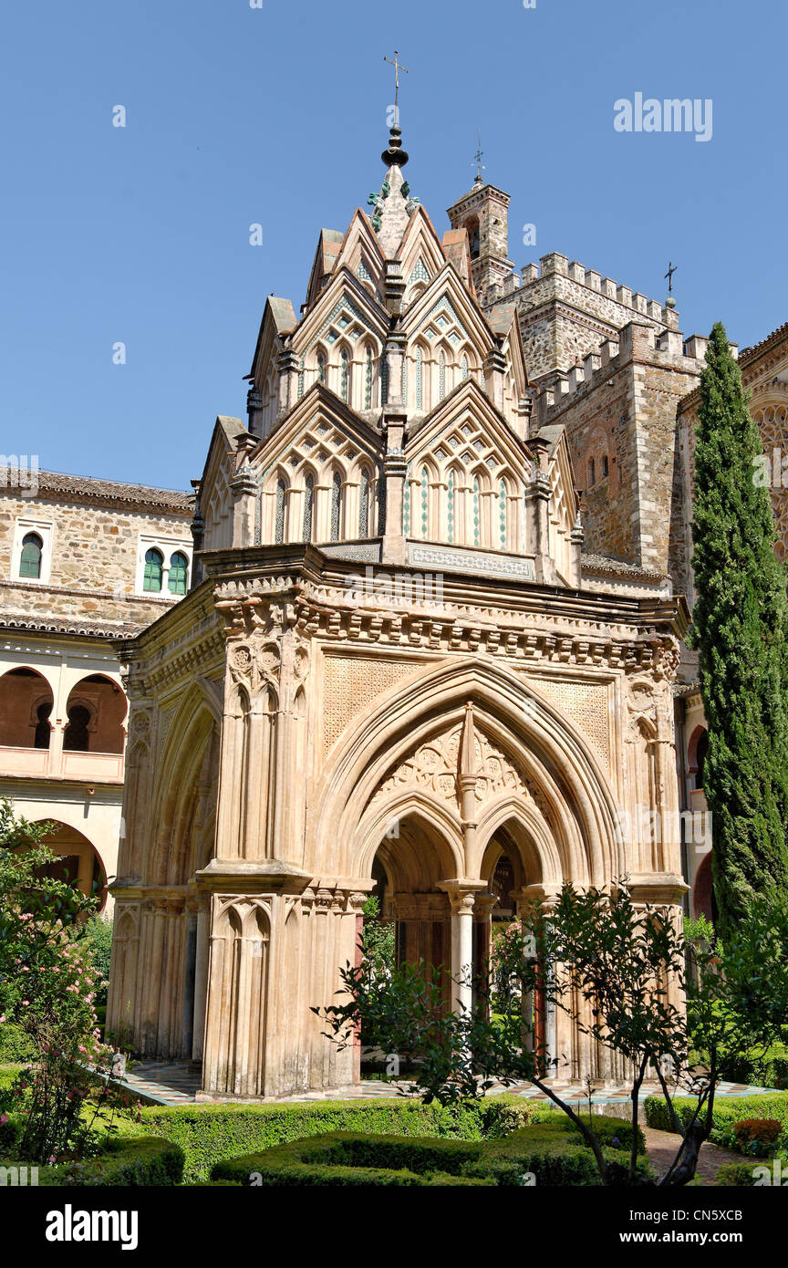 Spain, Extremadura, Guadalupe, Royal Monastery of Santa Maria de ...