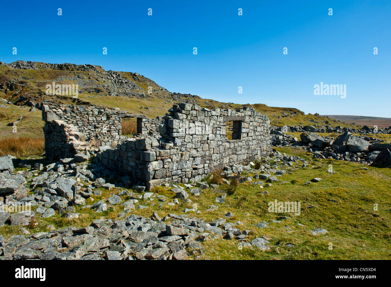 Swelltor Quarries on the Western Edge of the Dartmoor National Park ...