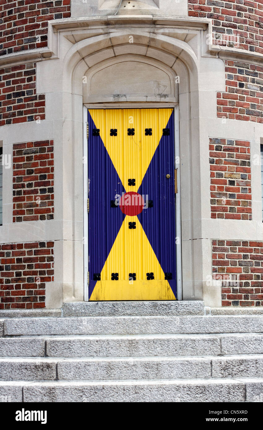 Gate to the Lampoon Castle, the architecturally eccentric headquarters ...