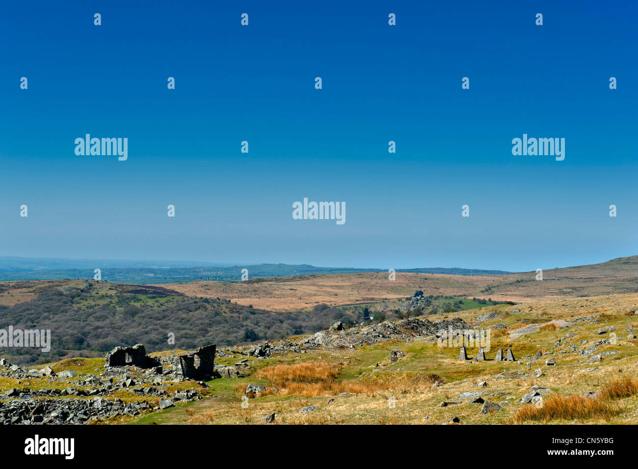 Swelltor Quarries on the Western Edge of the Dartmoor National Park ...