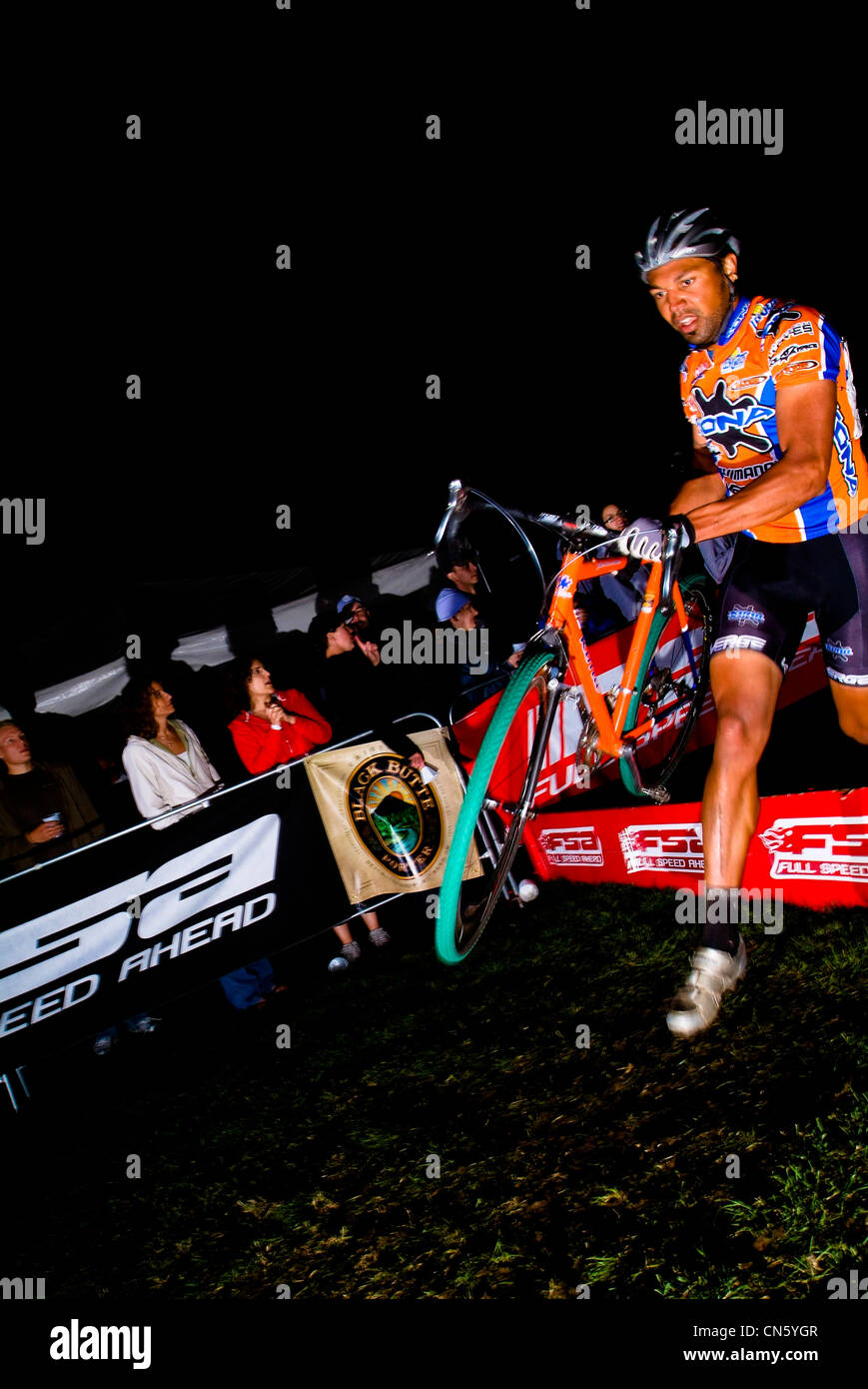 Cycling barrier barriers hi-res stock photography and images - Alamy