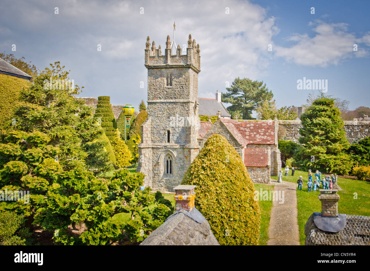 quintessential model village Stock Photo - Alamy