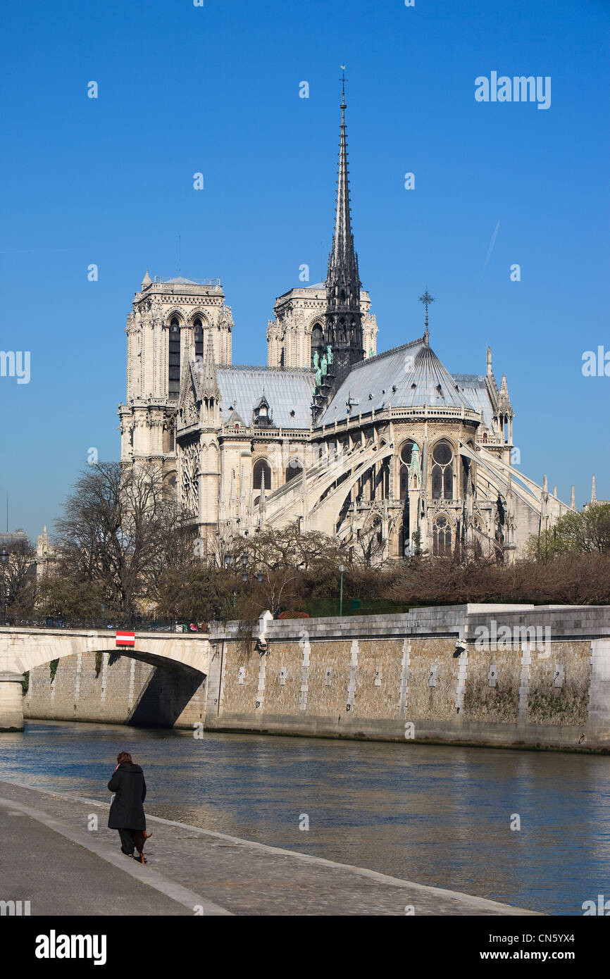 France, Paris, the Seine river banks listed as World Heritage by UNESCO ...