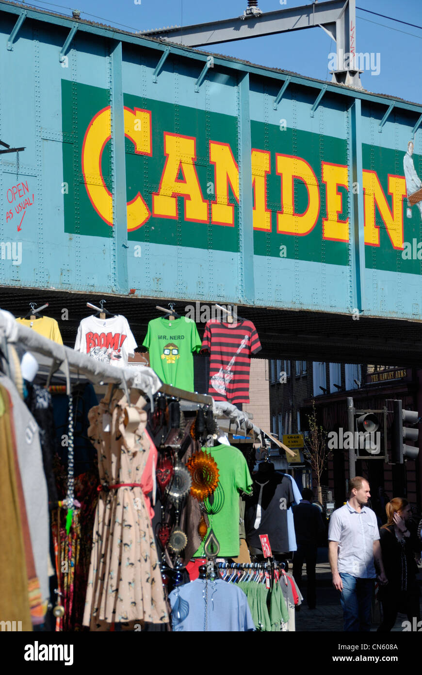 Camden Lock Market, Camden Town, London, UK Stock Photo - Alamy