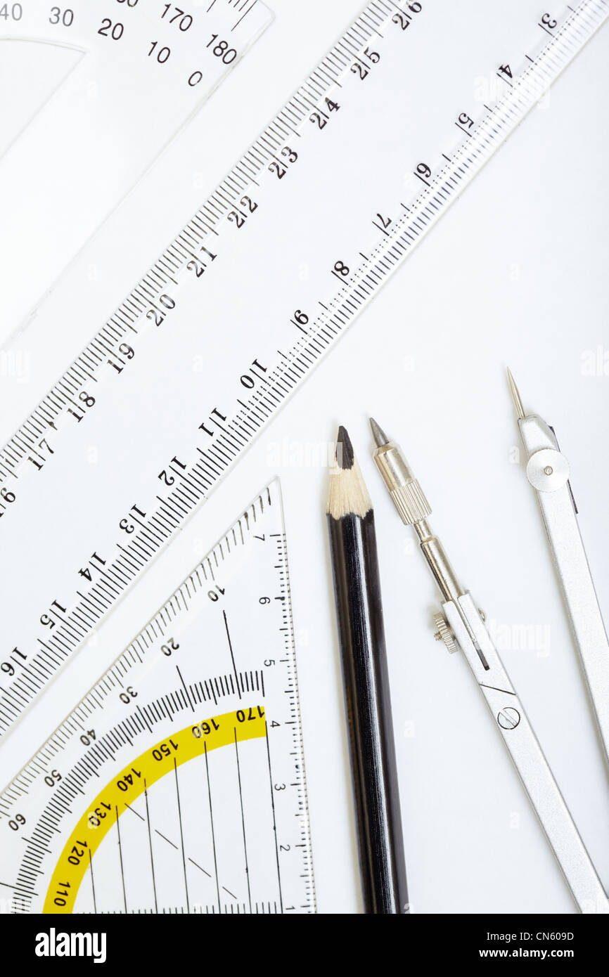 Technical Drawing Tools Stock Photos & Technical Drawing Tools Stock ...