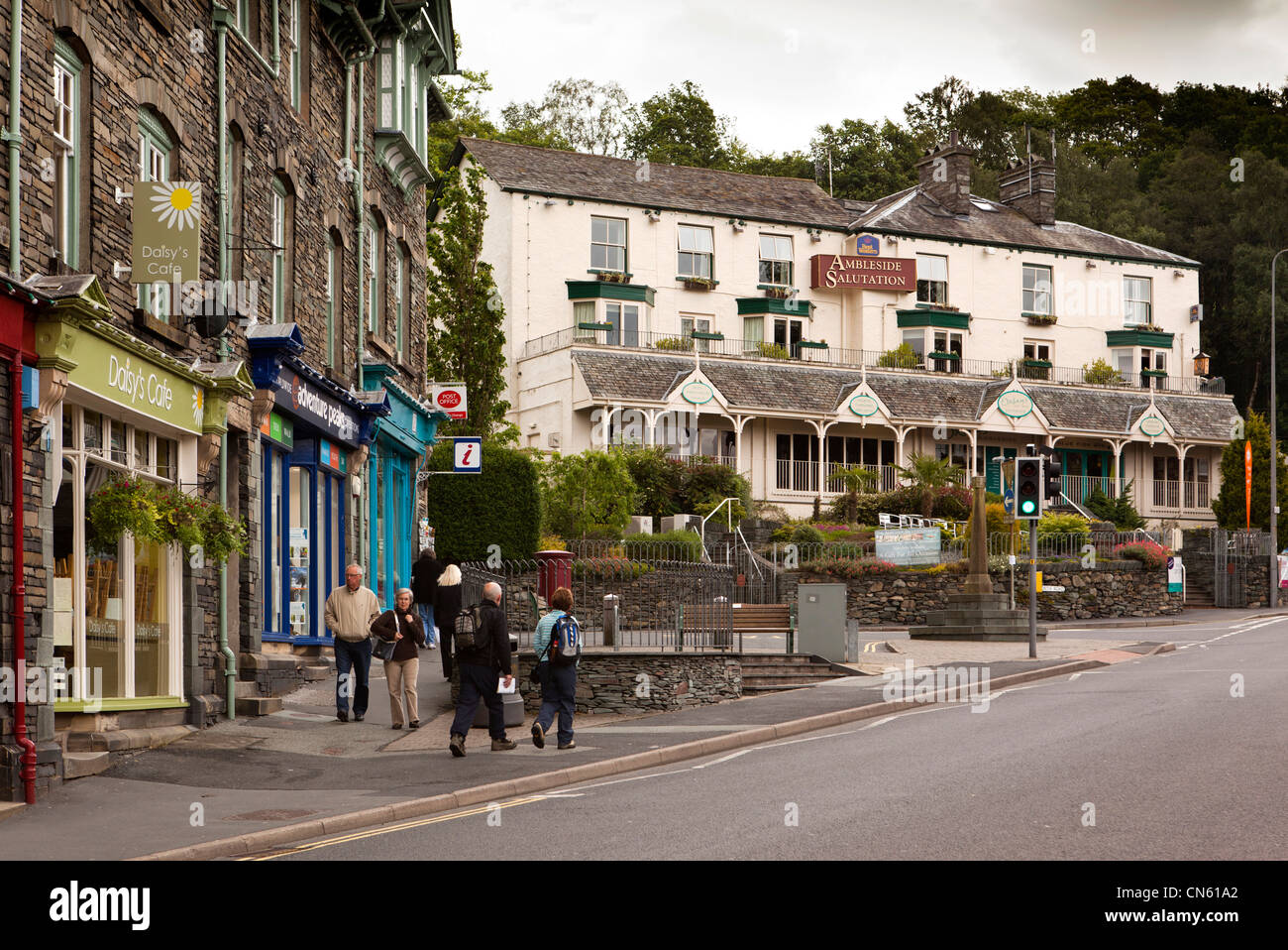 Ambleside Town Centre Stock Photos & Ambleside Town Centre Stock Images ...