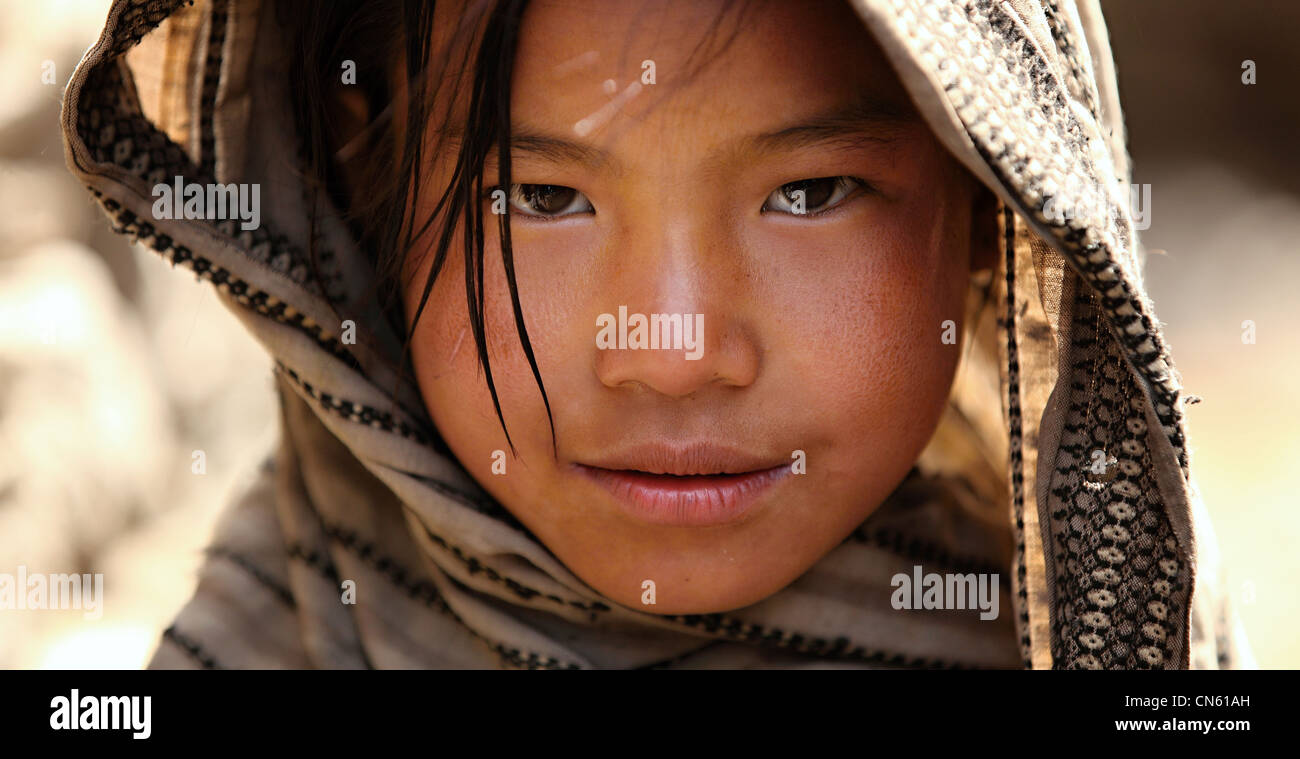Tamang girl nepal hi-res stock photography and images - Alamy