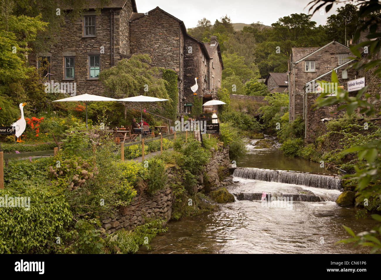 Ambleside town centre hi-res stock photography and images - Alamy