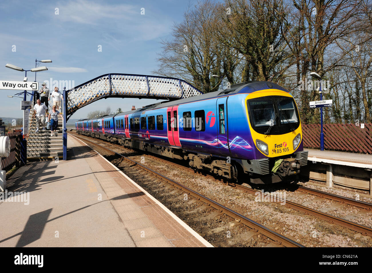 Station for first train hi-res stock photography and images - Alamy