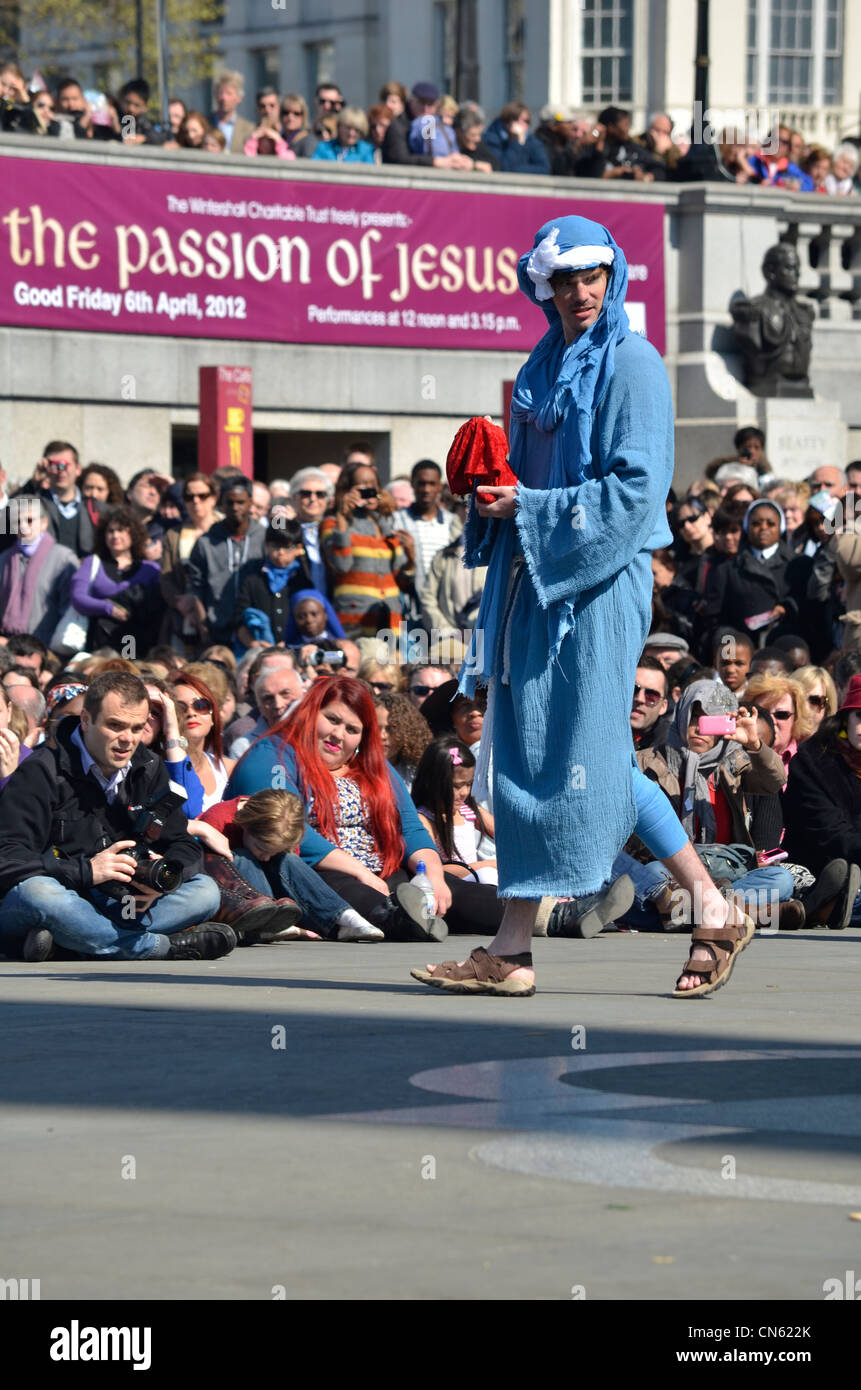 Judas - The Passion of Jesus - Good Friday, Trafalgar Square , London ...