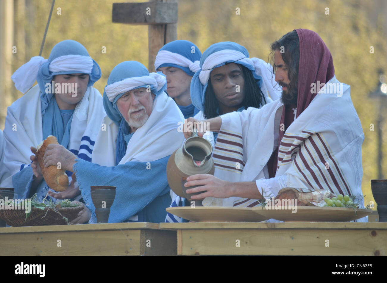 The Passion of Jesus - Good Friday, Easter, Trafalgar Square , London ...