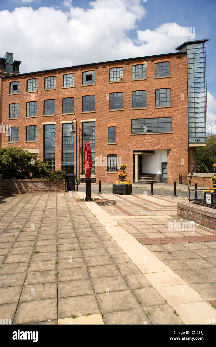 Eastgate a Restored warehouse in Castlefield,Manchester Stock Photo - Alamy