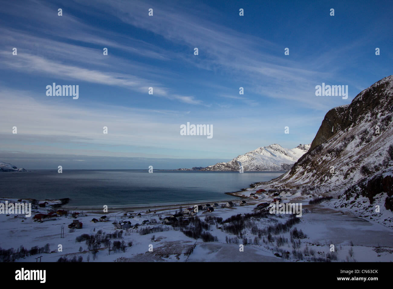 Norway Troms Grotfjord High Resolution Stock Photography and Images - Alamy