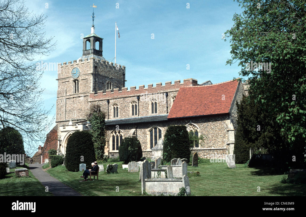 Finchingfield - Church Stock Photo - Alamy