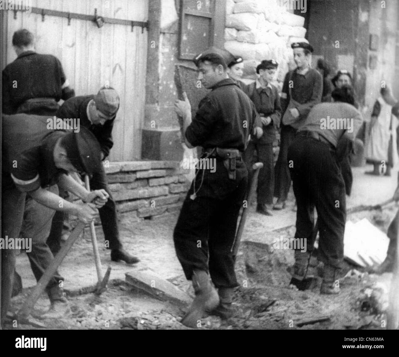 Poland during world war two Stock Photo - Alamy