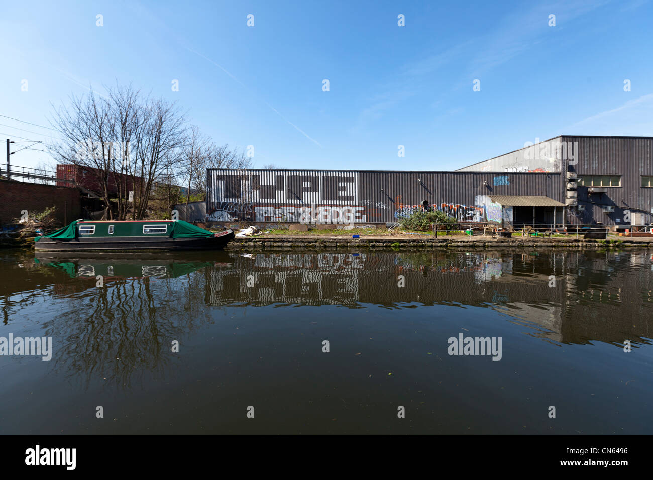 Graffiti lee canal hi-res stock photography and images - Alamy