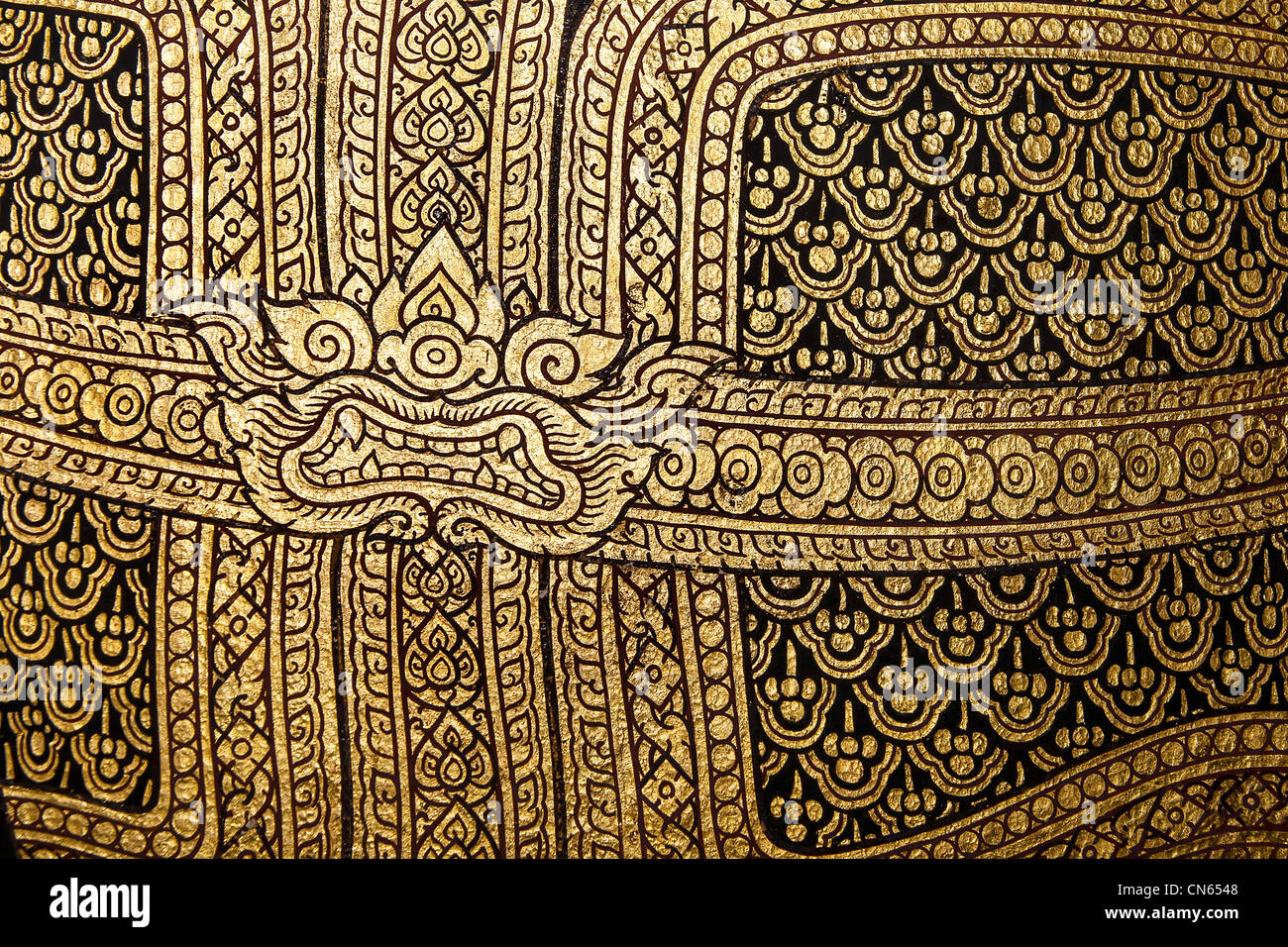 Close up line thai Stock Photo - Alamy