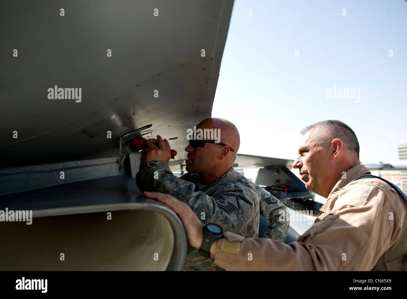 U.S. Air Force Brig. Gen. Scott Dennis, an F-16C pilot and commander of ...