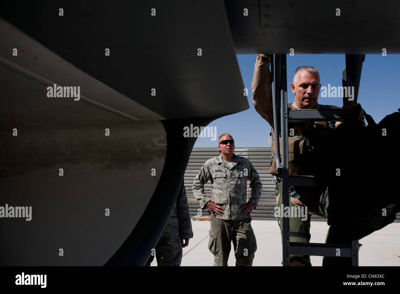 U.S. Air Force Brig. Gen. Scott Dennis, an F-16C pilot and commander of ...
