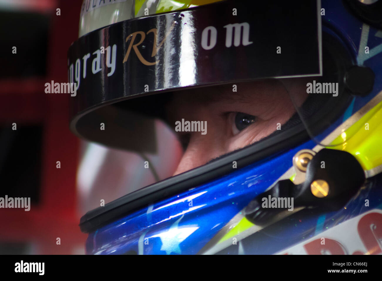 Racing car sitting driver hi-res stock photography and images - Alamy