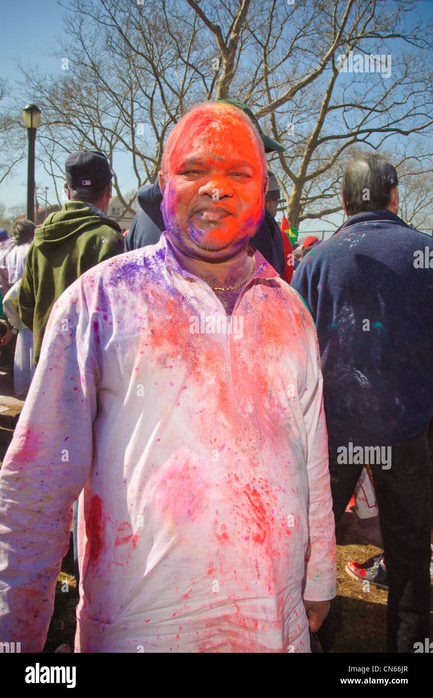 Phagwah new york city hi-res stock photography and images - Alamy