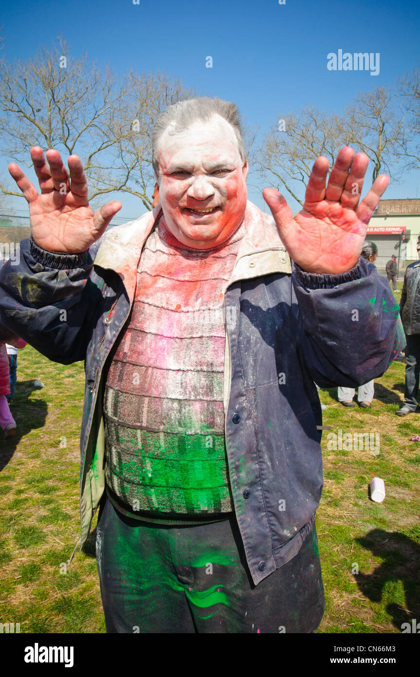 Phagwah new york city hi-res stock photography and images - Alamy