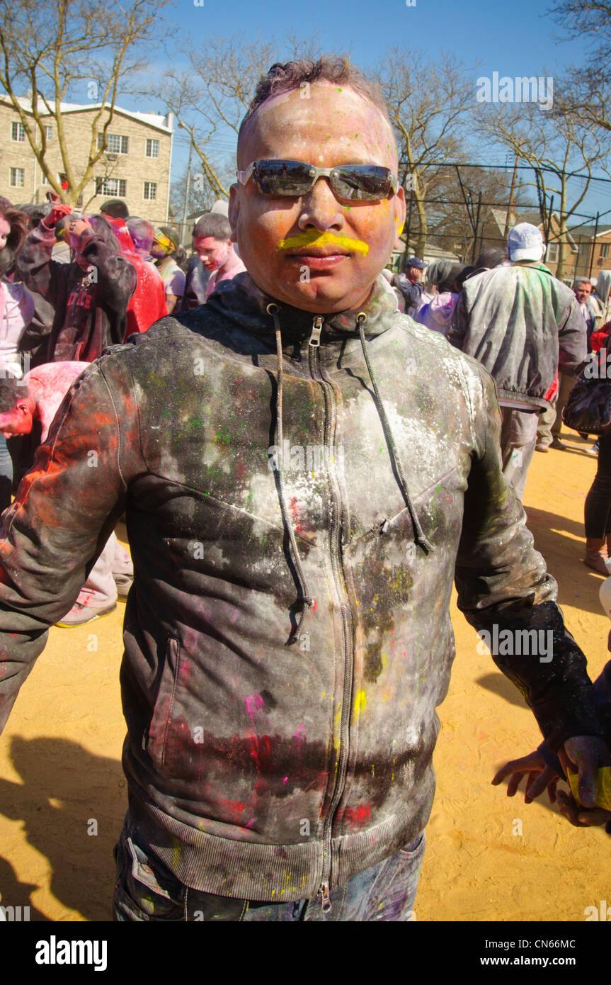 Phagwah new york city hi-res stock photography and images - Alamy