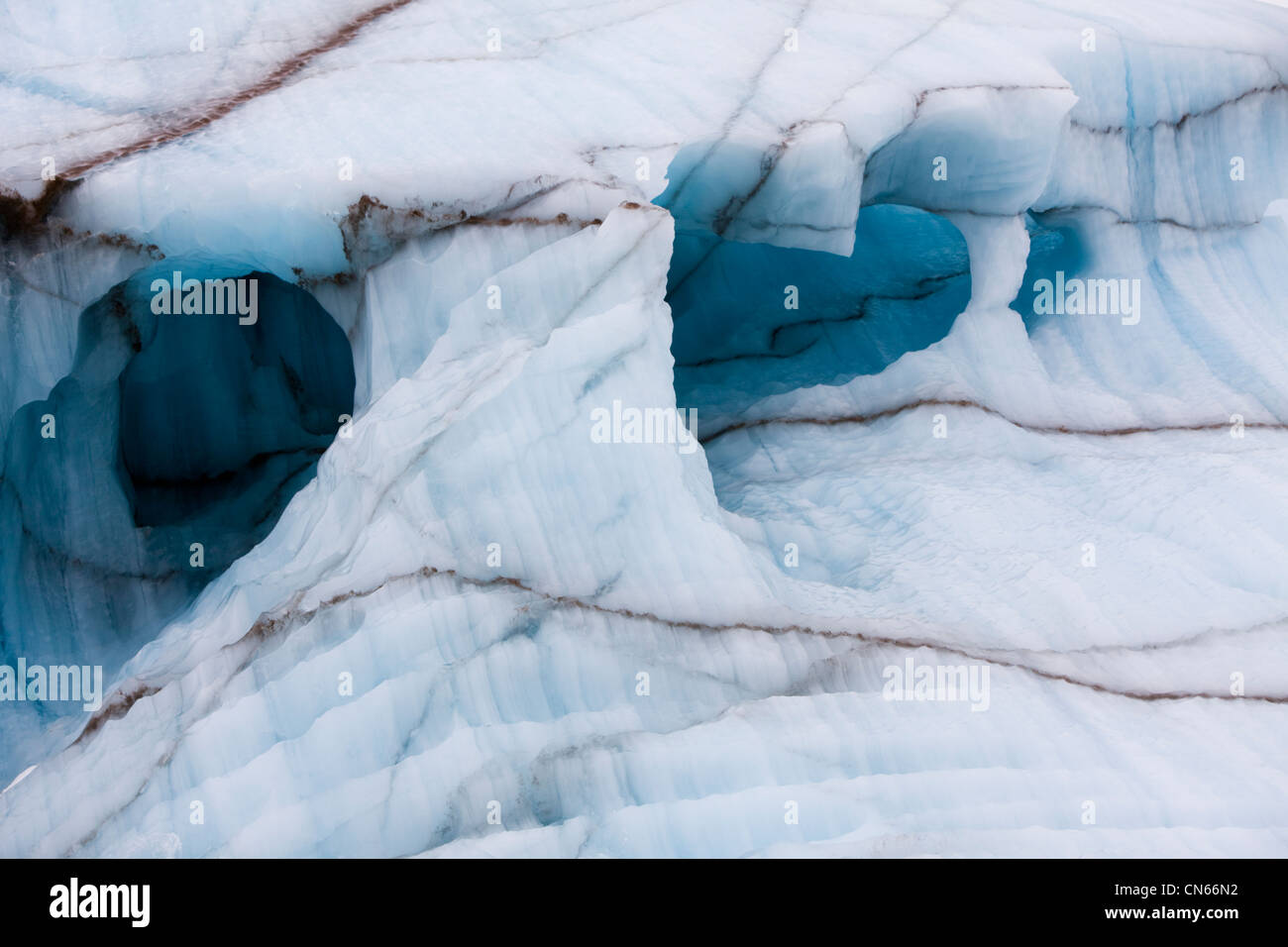 Svalbard ice caves hi-res stock photography and images - Alamy