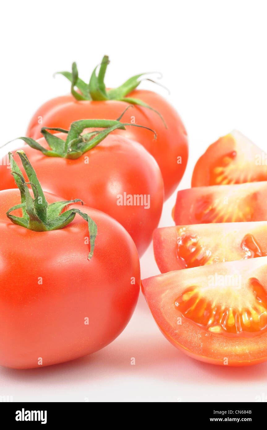 Fresh tomatoes pattern Stock Photo - Alamy