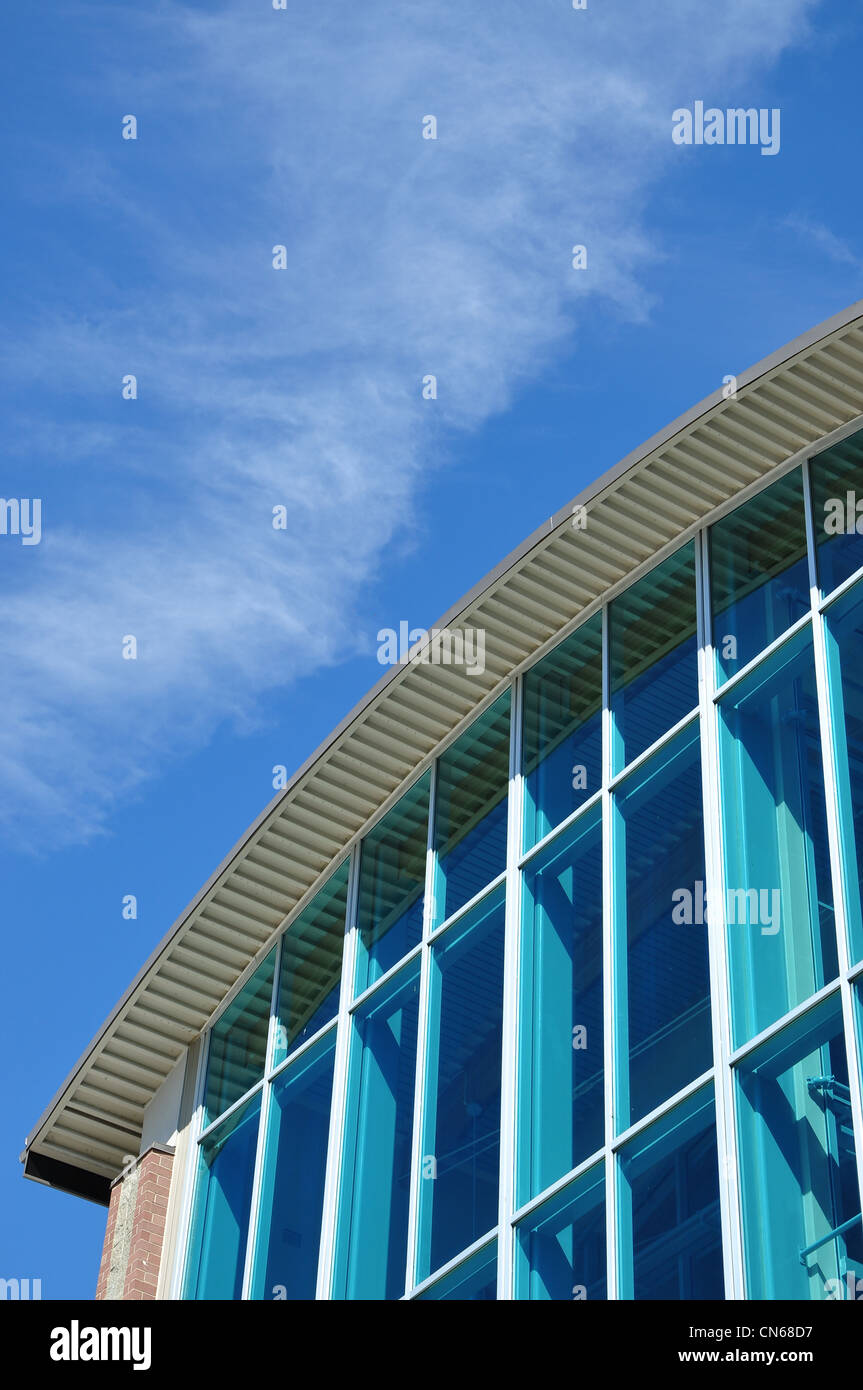 The corner of building Stock Photo - Alamy