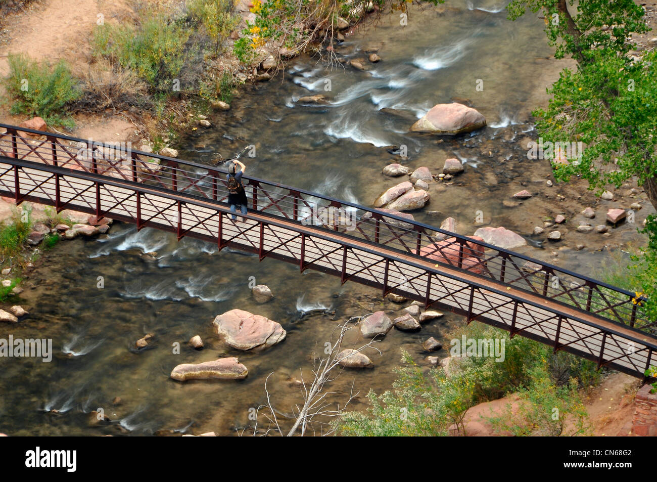 Zion bridge hi-res stock photography and images - Alamy