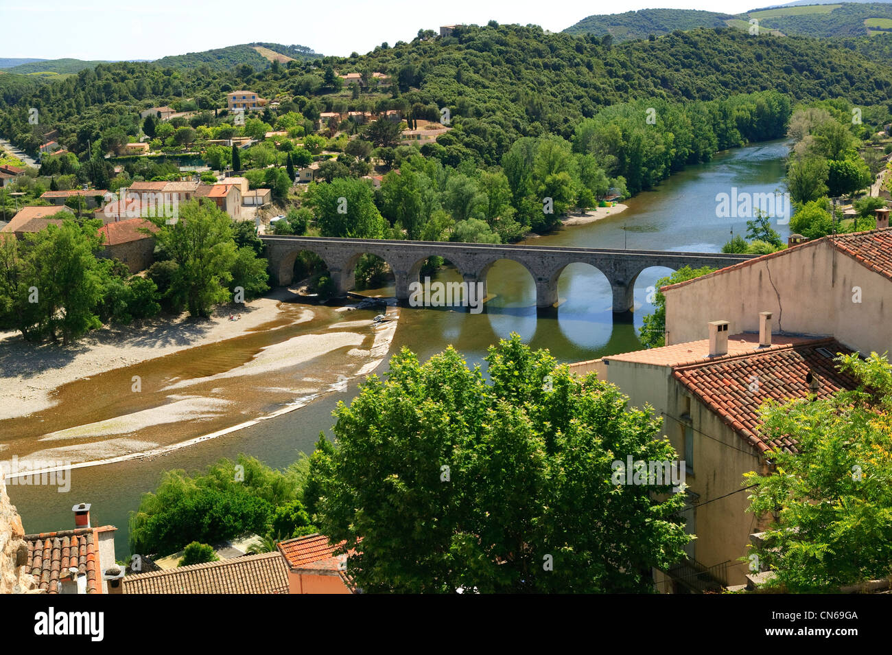 Roquebrun hi-res stock photography and images - Alamy