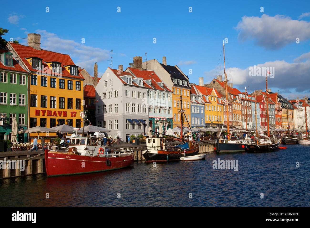 Copenhagen in summer Stock Photo - Alamy