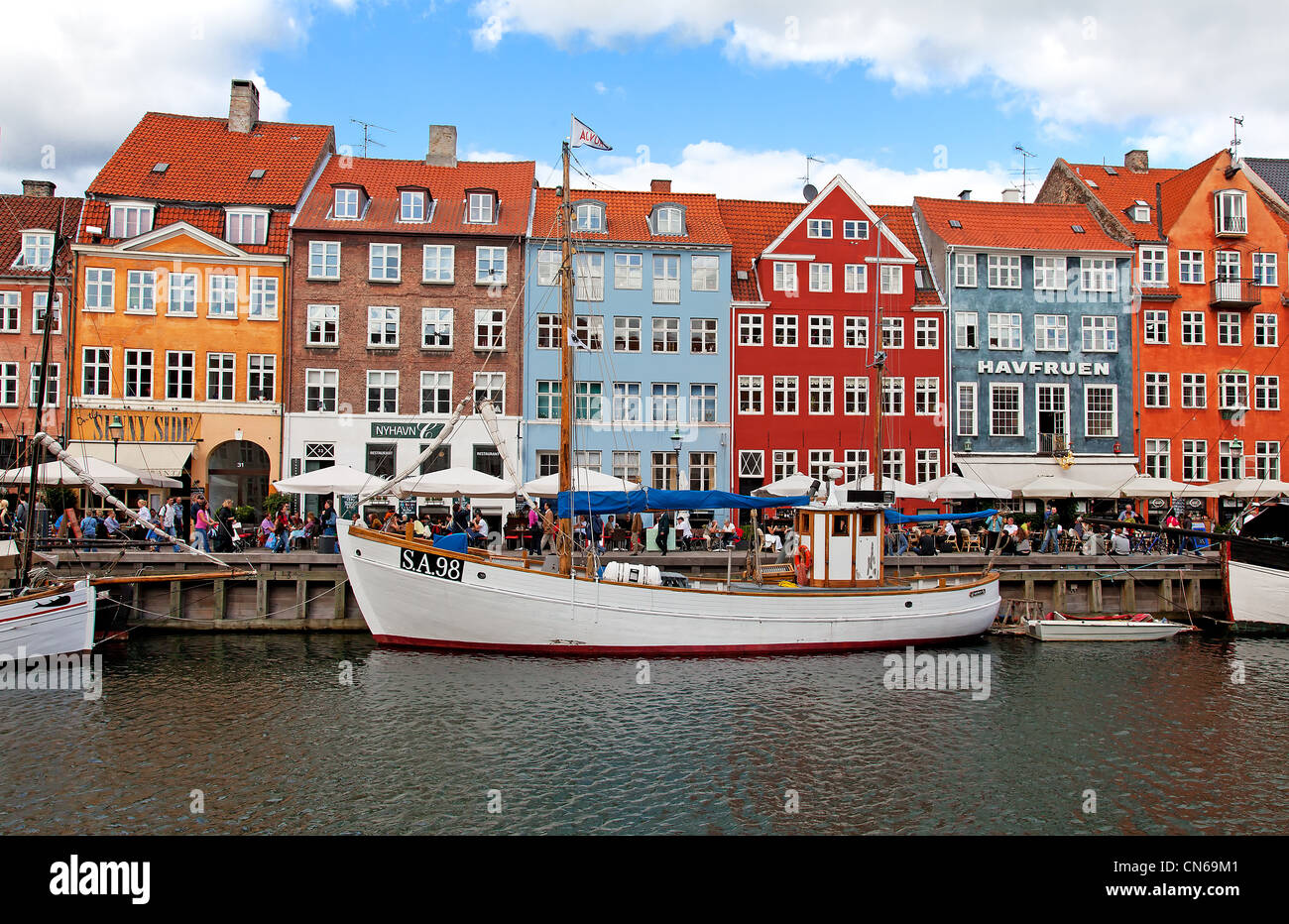 Copenhagen in summer Stock Photo - Alamy