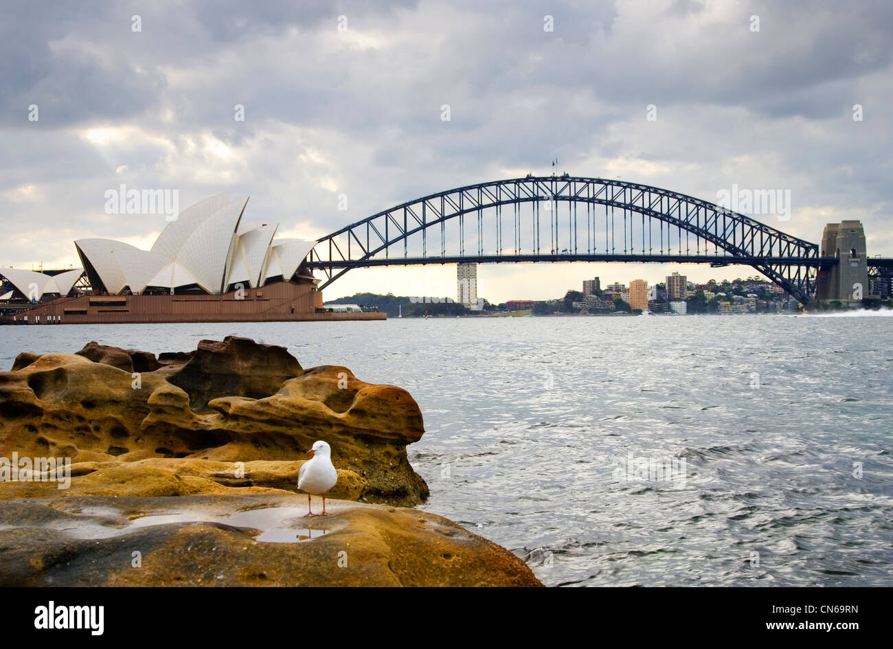 Sydney Opera House and Sydney Harbour Bridge, Australia Stock Photo - Alamy