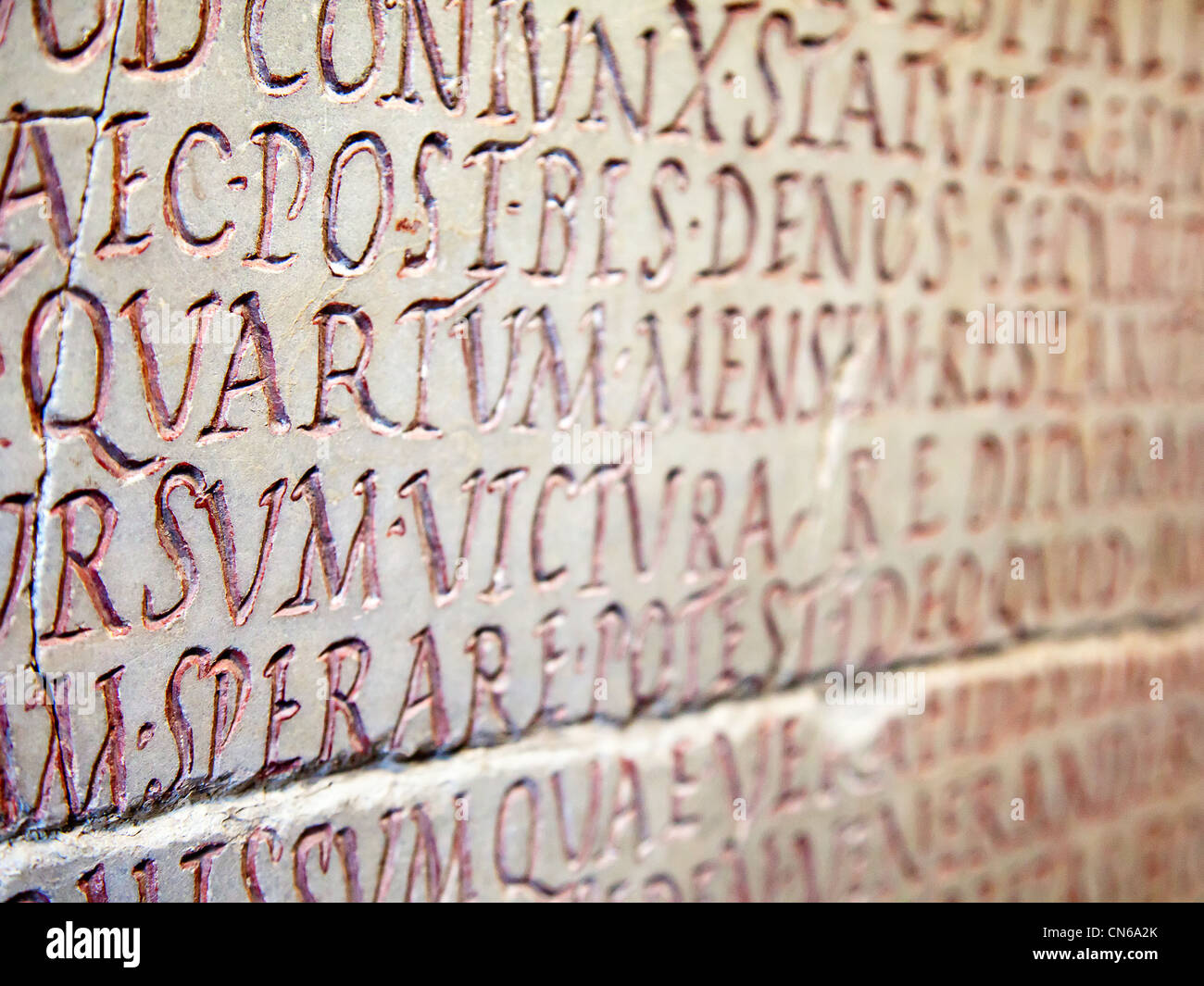 Latin writing hi-res stock photography and images - Alamy