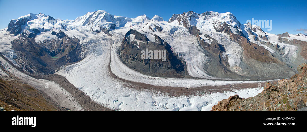 Melting glaciers in the swiss alps Stock Photo - Alamy Melting glaciers in the swiss alps Stock Photo - Alamy