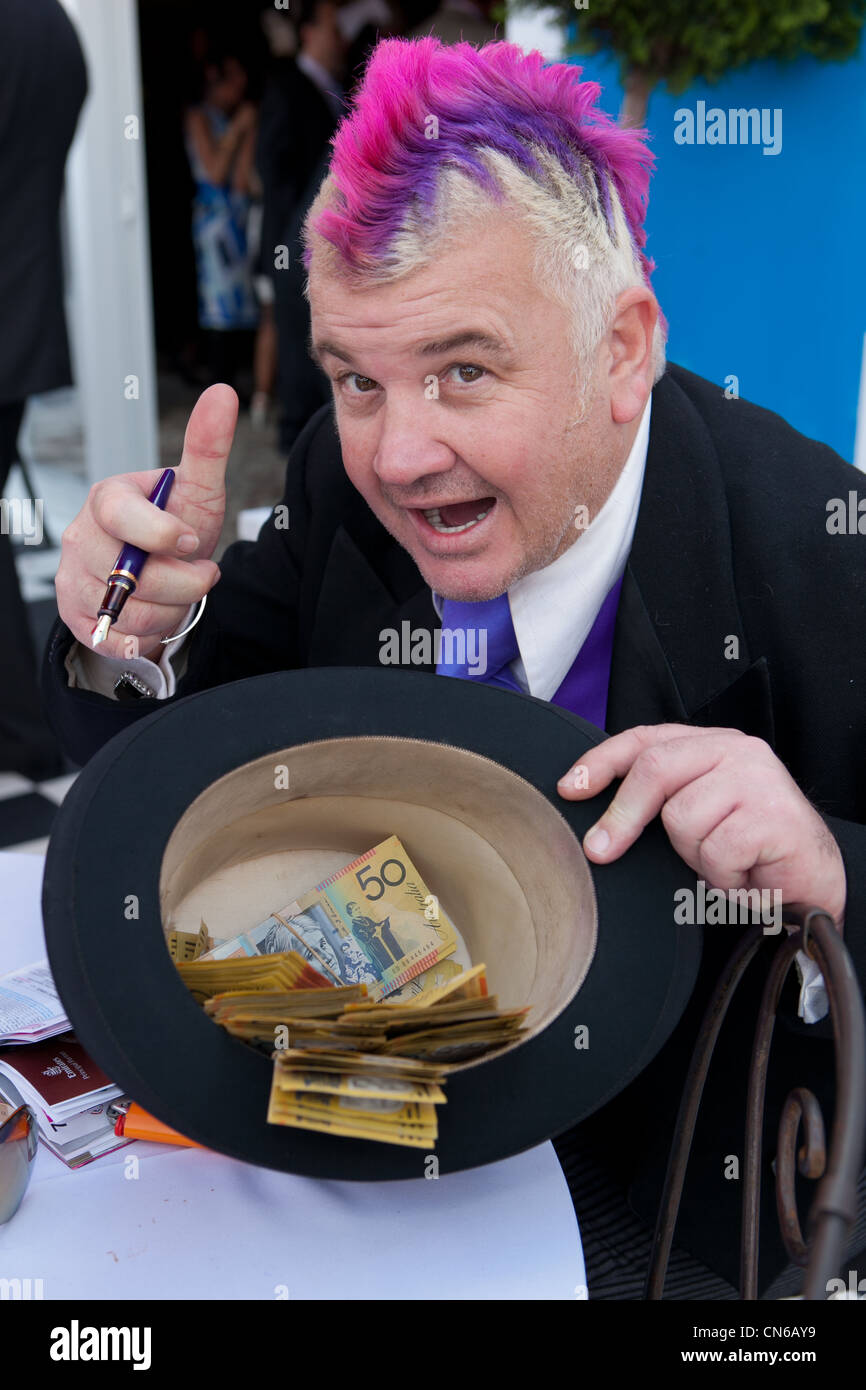 Darryn Lyons at the Melbourne Cup, Australia November 1, 2011 Stock ...