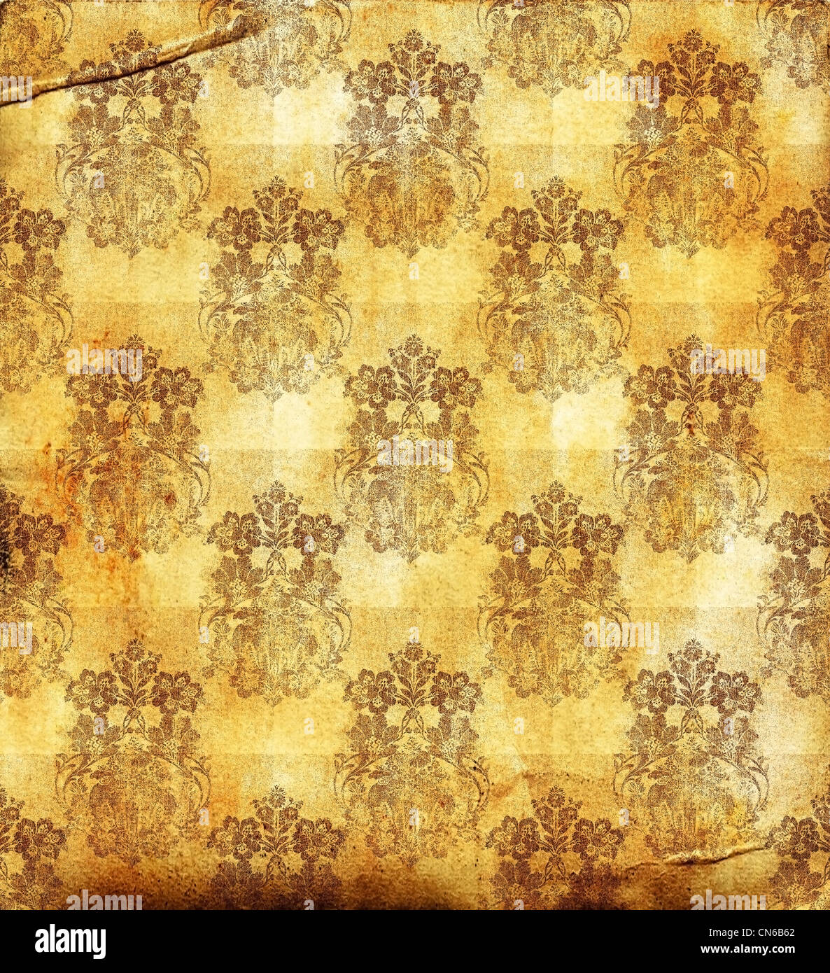Grunge wallpaper, floral textured background pattern Stock Photo - Alamy