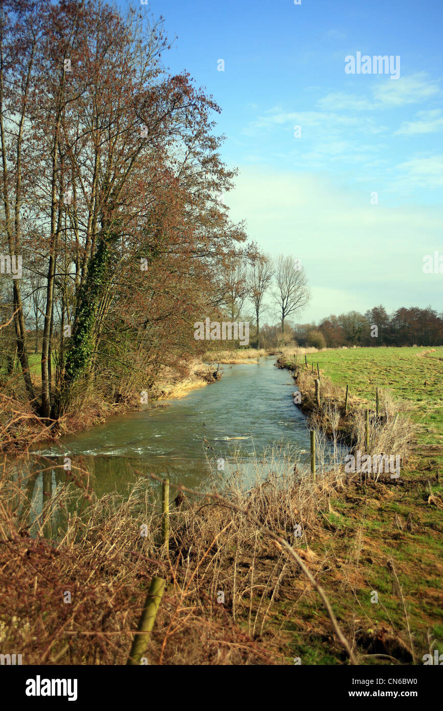 River La Hem, Rue du Pont de Fer, Tournehem sur la Hem, pas de calais ...