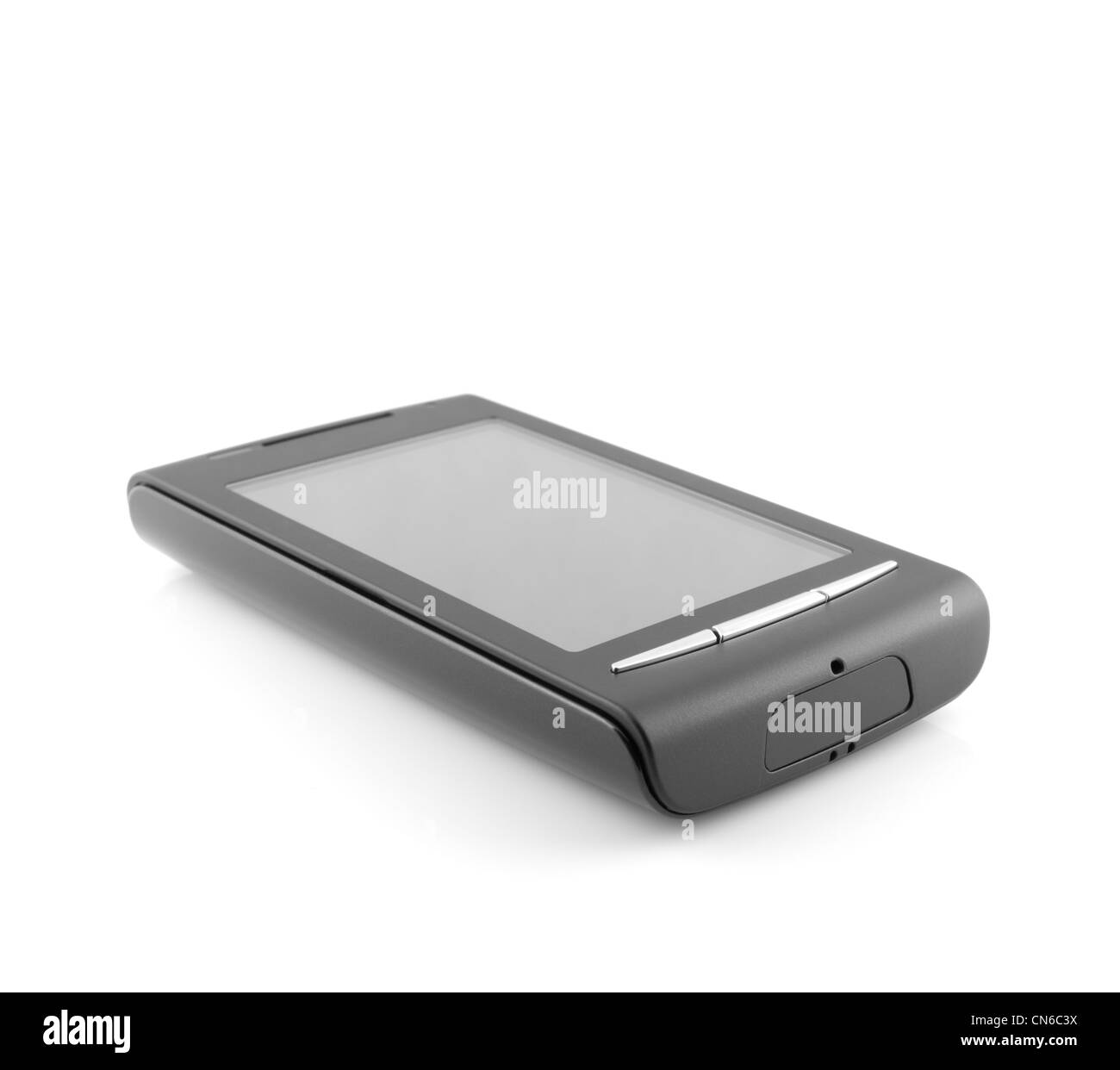 Display mobile phone Black and White Stock Photos & Images - Alamy