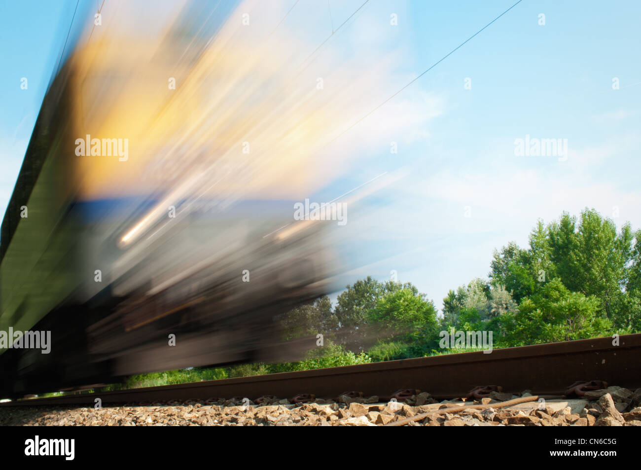 Motion train hi-res stock photography and images - Alamy