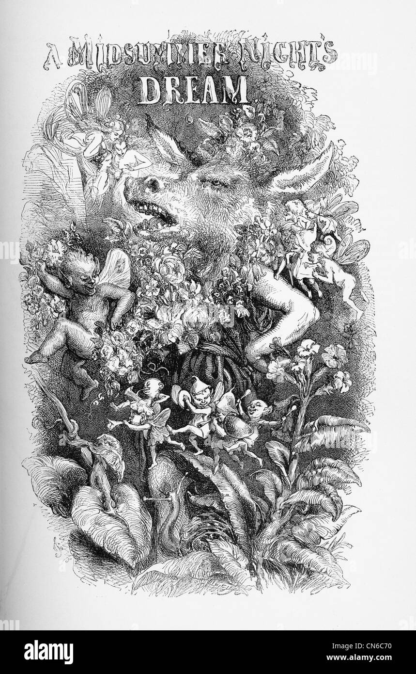 Midsummer night's dream shakespeare hi-res stock photography and images ...