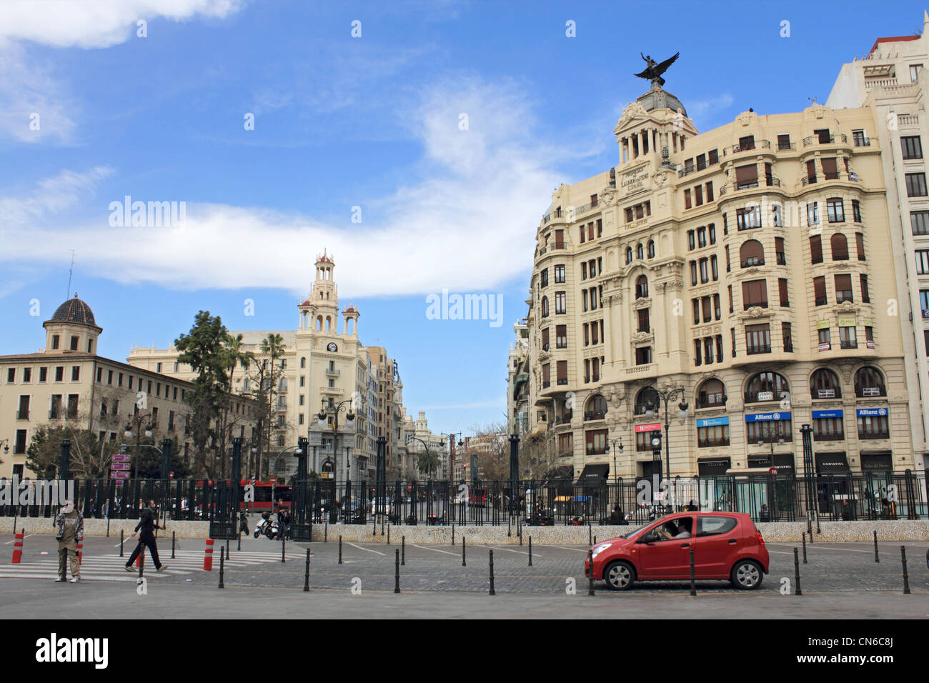 Valencia city street hi-res stock photography and images - Alamy