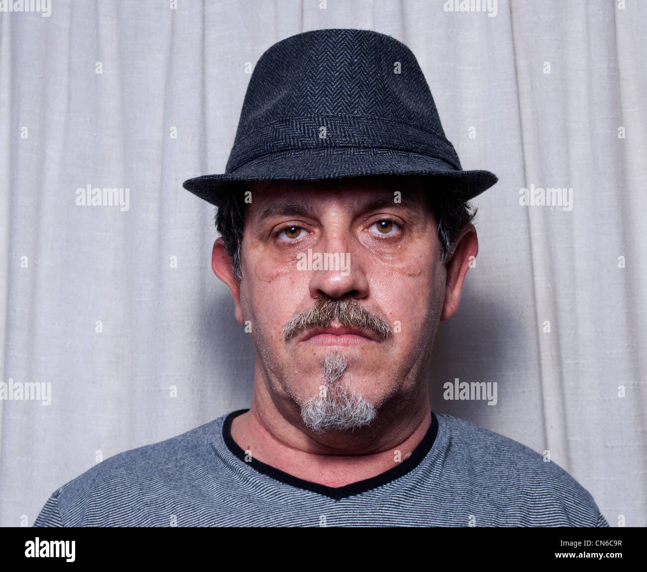Man with hat Stock Photo - Alamy