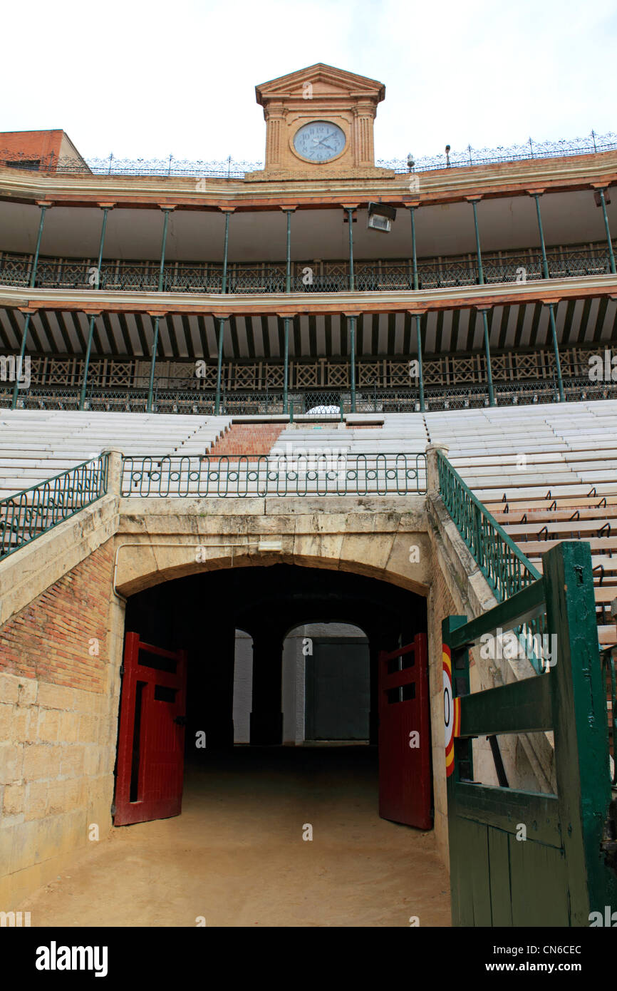 The Bullring Valencia Spain Stock Photo - Alamy