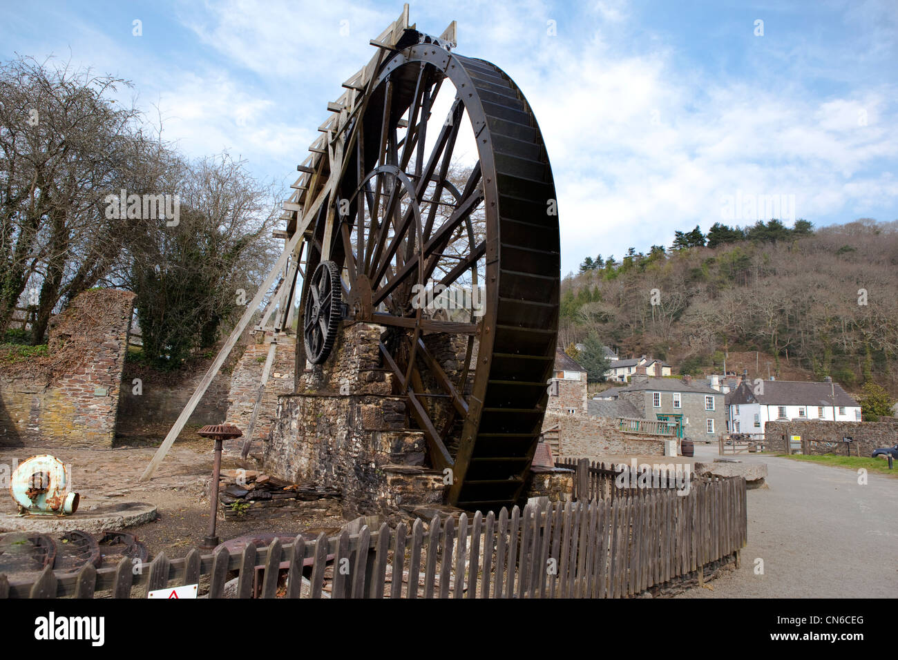 Morwellham Quay in Devon England Stock Photo - Alamy